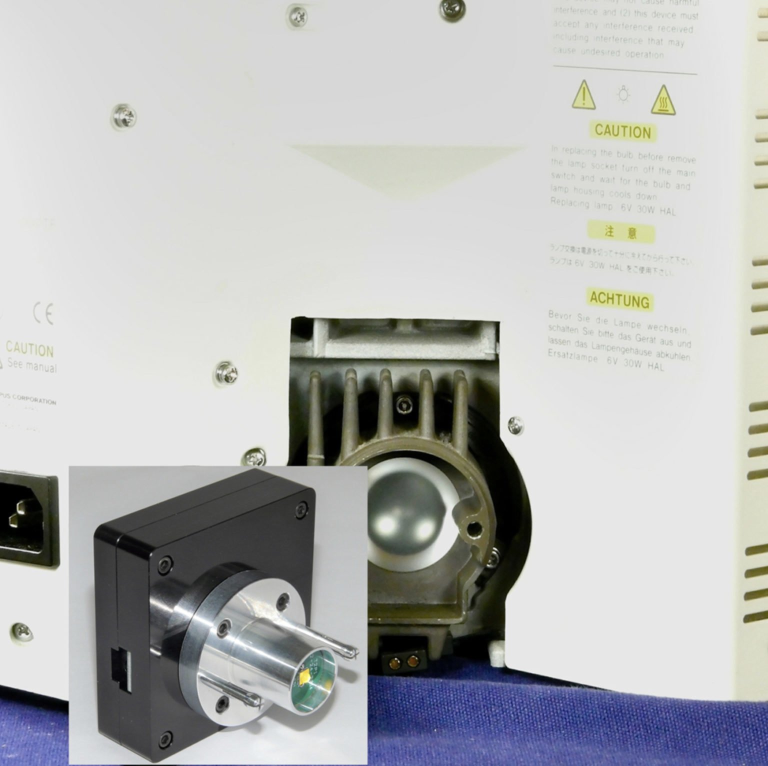 LED Conversion Kit for Nikon Eclipse 50i - Valley Microscope